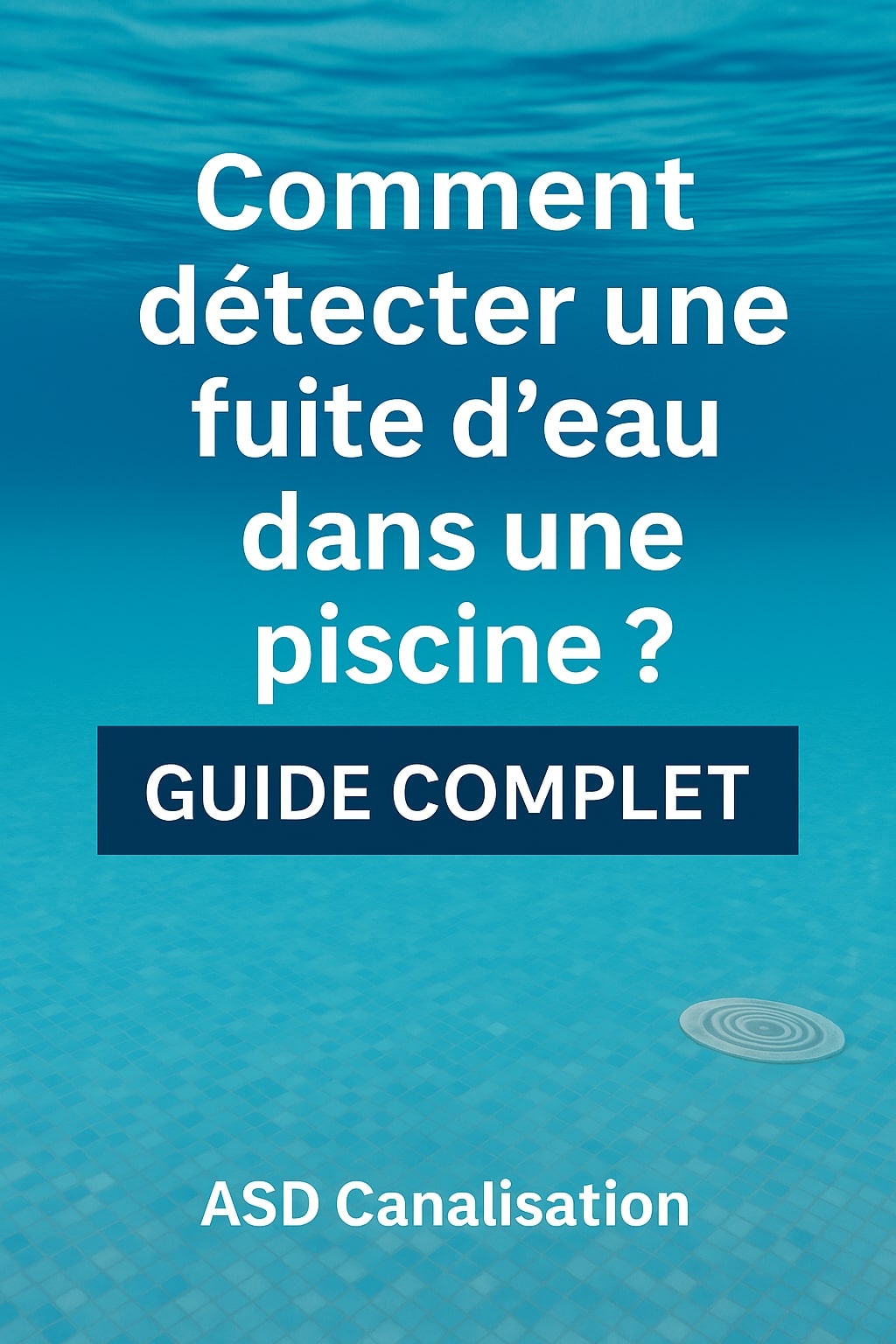 💧 Comment détecter une fuite dans une piscine ? | Guide complet par ASD ...